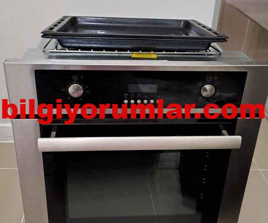 Defolu fırınlı ocak ankastre fırın fabrikadan hasarlı 1200 TL